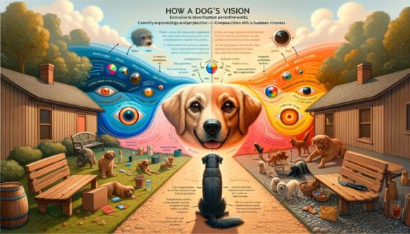 Comment fonctionne la vision d'un chien | Zoonimaux